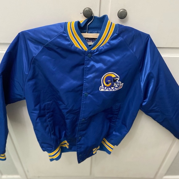 Jackets & Coats | Vintage Nfl Rams Racing Jacket | Poshmark